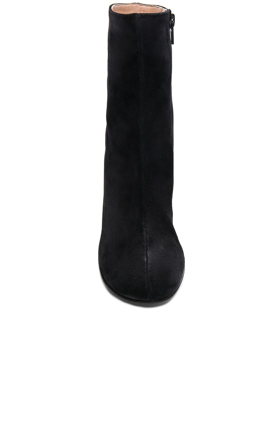 Acne Studios Saul Reverse Leather Boots in Black | FWRD