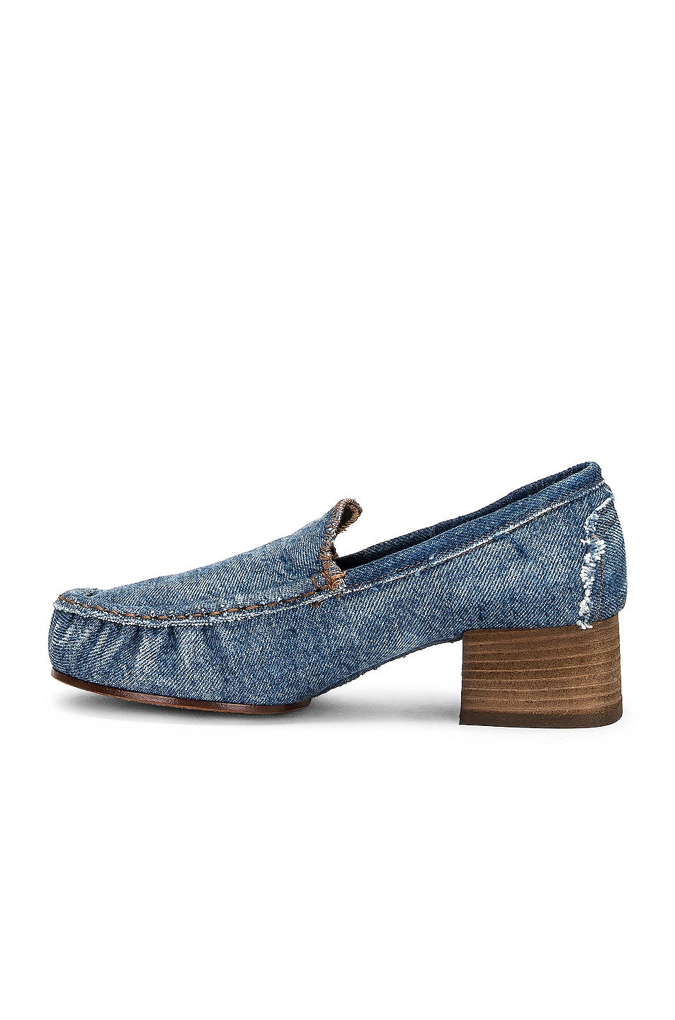 Acne Studios Denim Loafer in Blue | FWRD