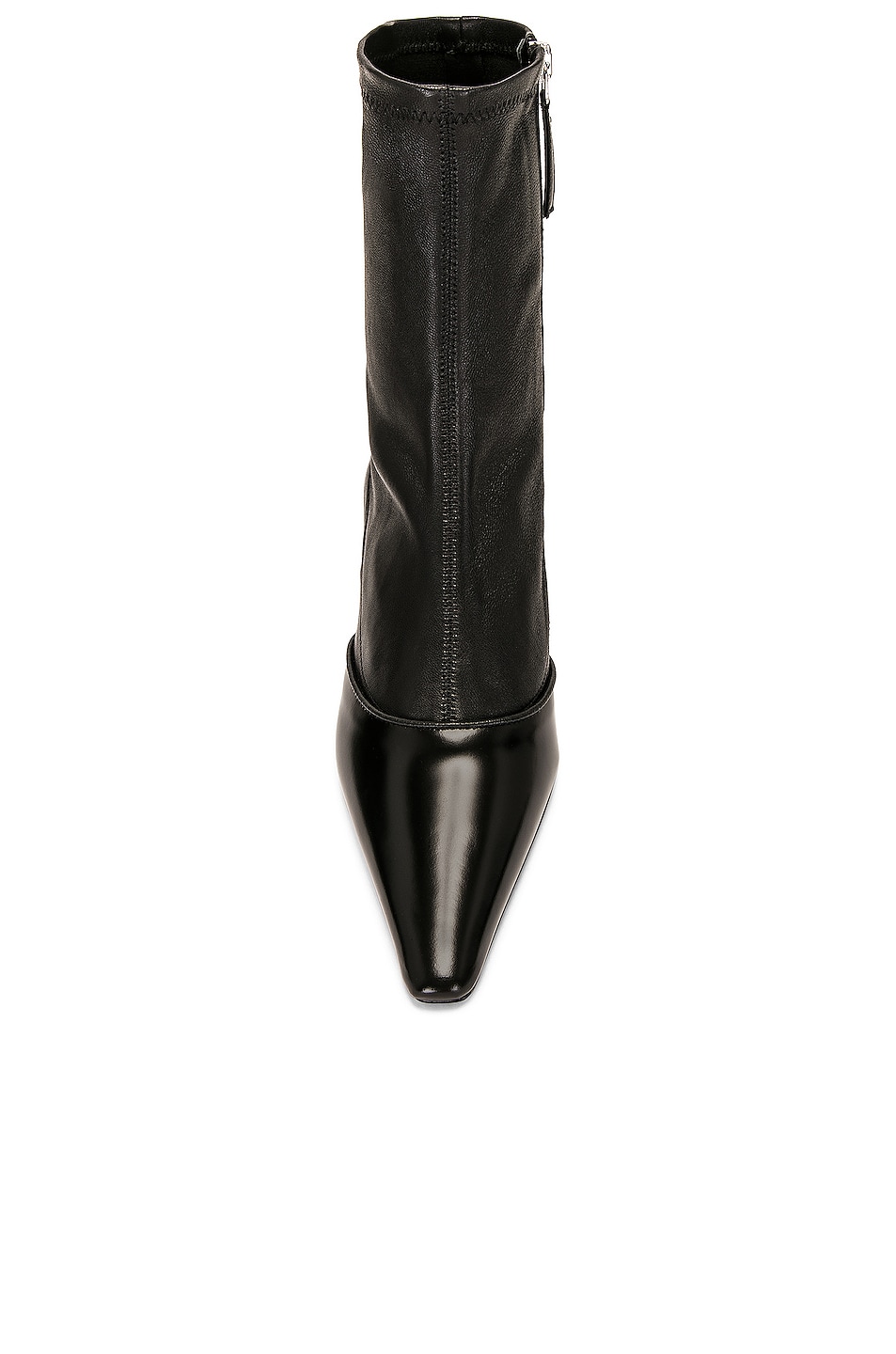 Acne Studios Pointed Toe Ankle Boot in Black | FWRD