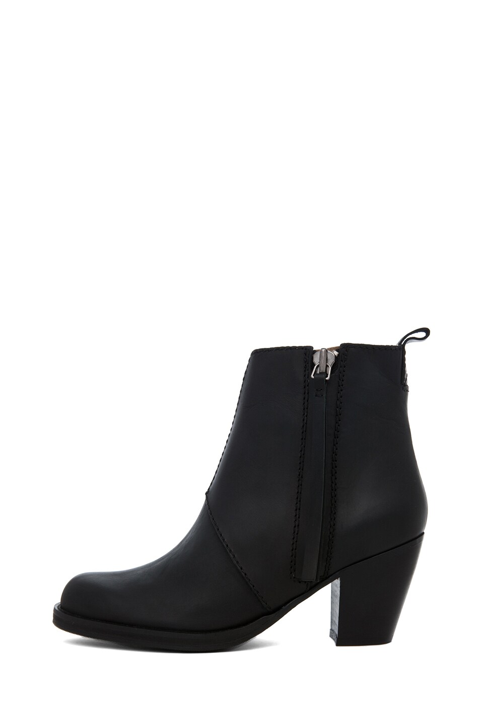 Acne Studios Pistol Bootie in Black | FWRD