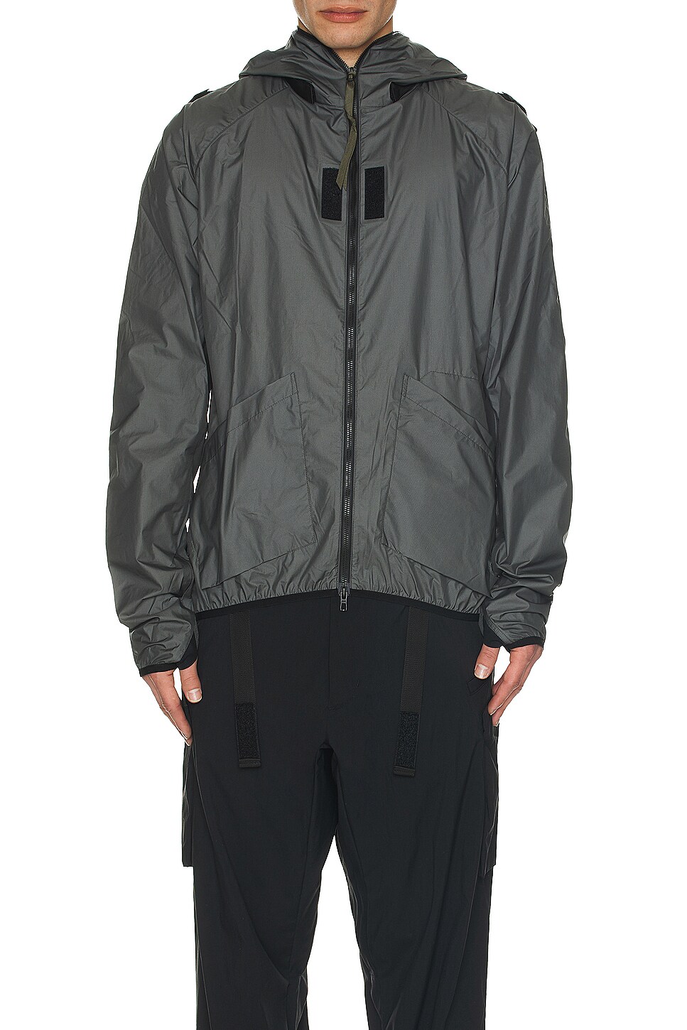 Acronym J118-WS Packable Windstopper Active Shell Jacket in Gray | FWRD