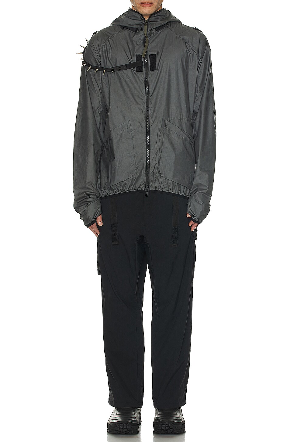 Acronym J118-WS Packable Windstopper Active Shell Jacket in Gray | FWRD