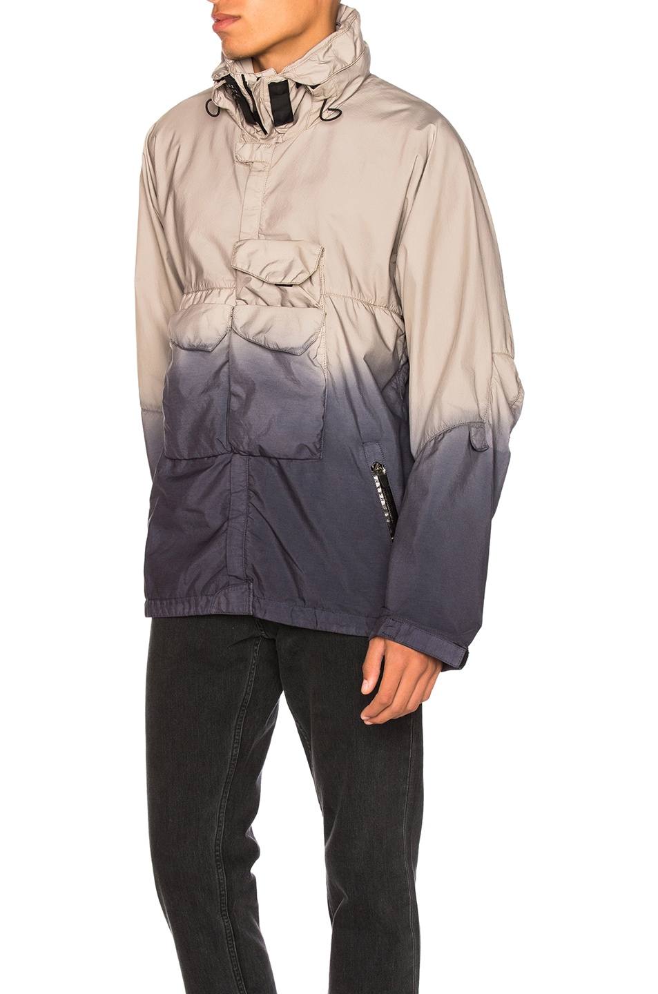 Acronym J28-K Jacket in Light Grey & Blue | FWRD
