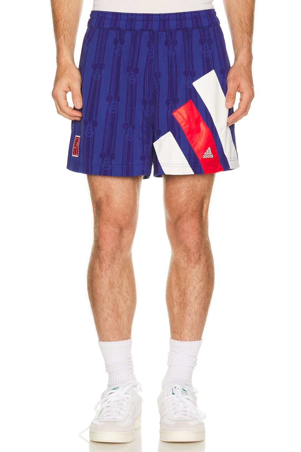 adidas Originals x Brain Dead x Disney Football Short in Victory Blue ...
