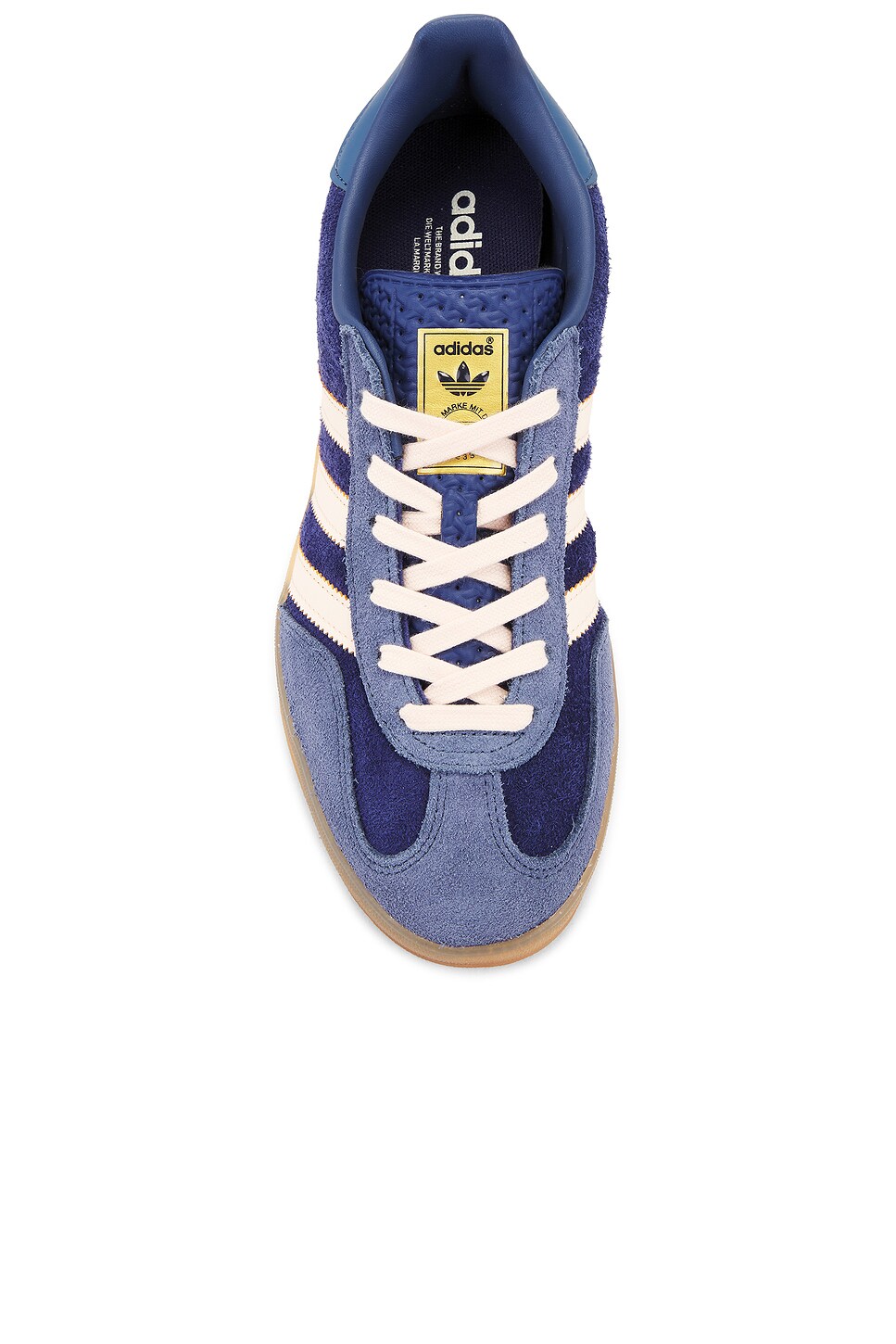 adidas Originals Gazelle Indoor in Dark Blue, Bliss Orange, & Preloved ...