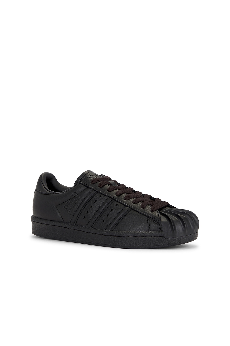adidas Originals x Thug Club Superstar Vintage Sneaker in Core Black | FWRD