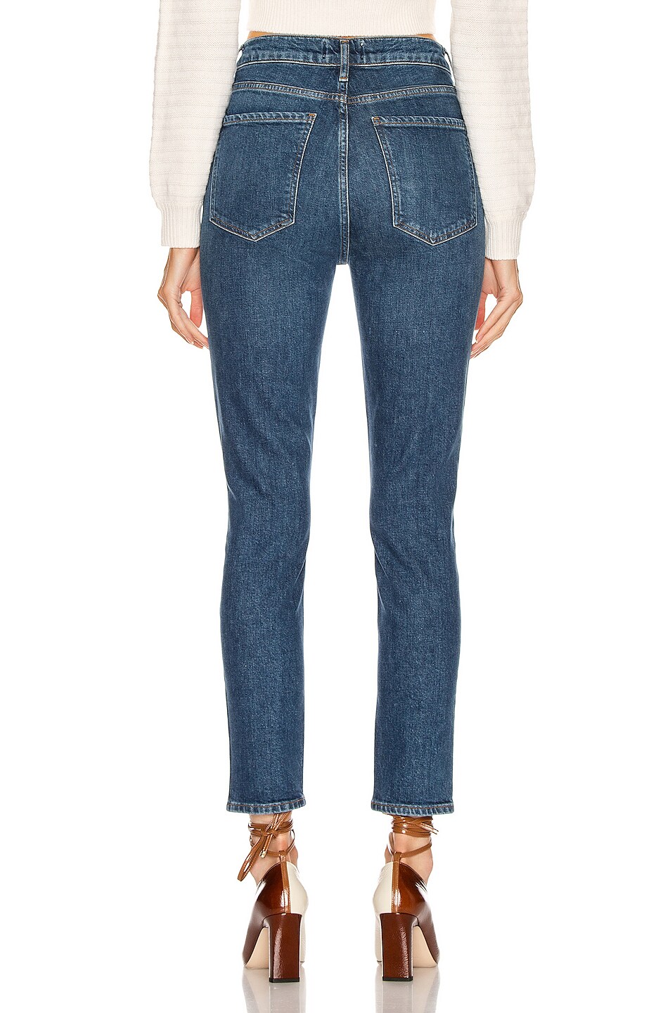 AGOLDE Nico High Rise Slim in Fixation | FWRD