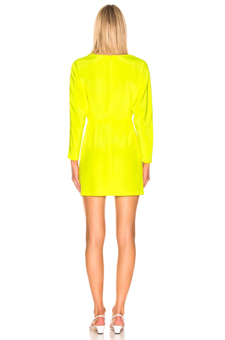 A.L.C. Marin Dress in Neon Yellow | FWRD