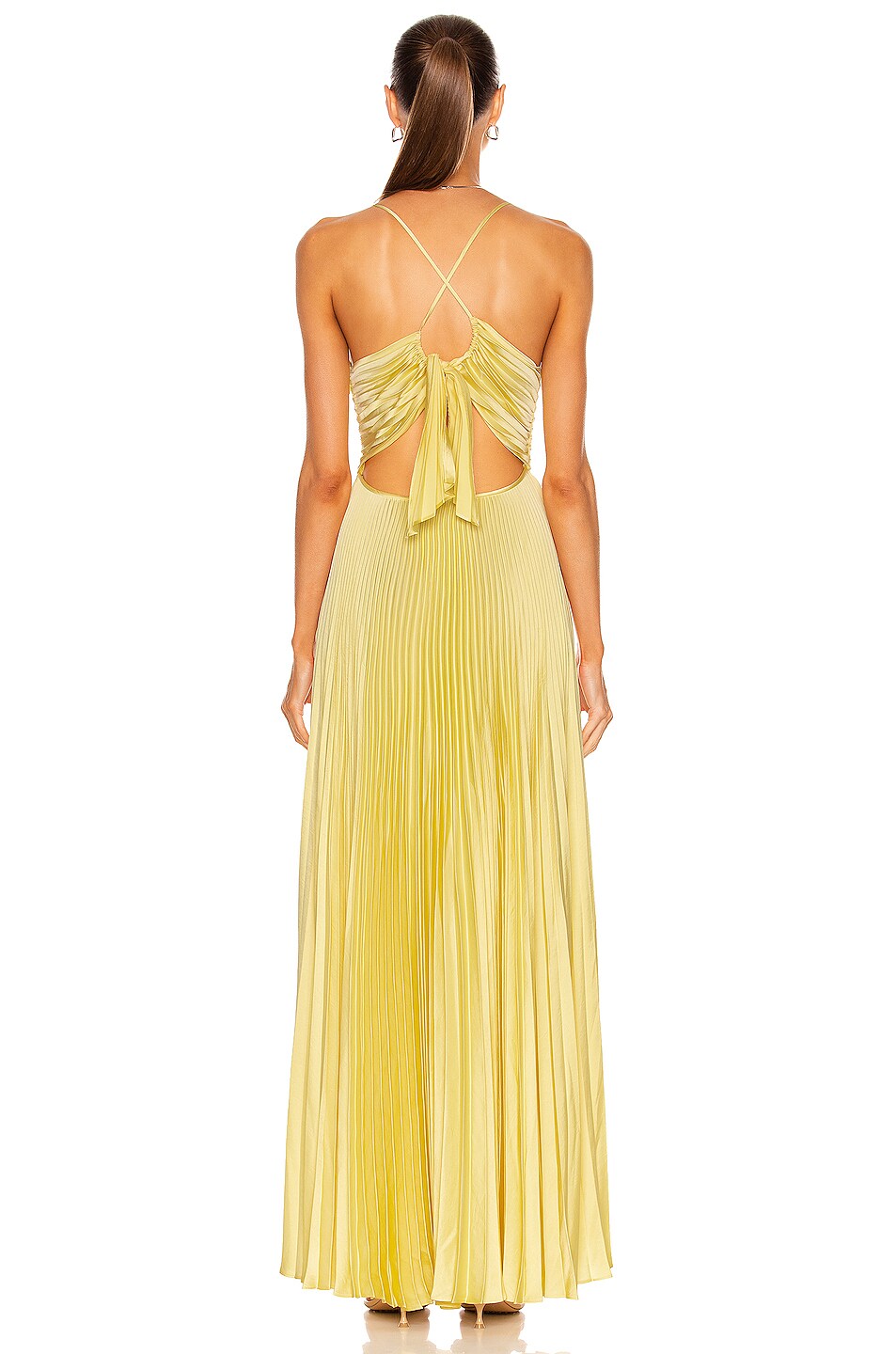 A.L.C. Aries Dress in Lemon Meringue | FWRD
