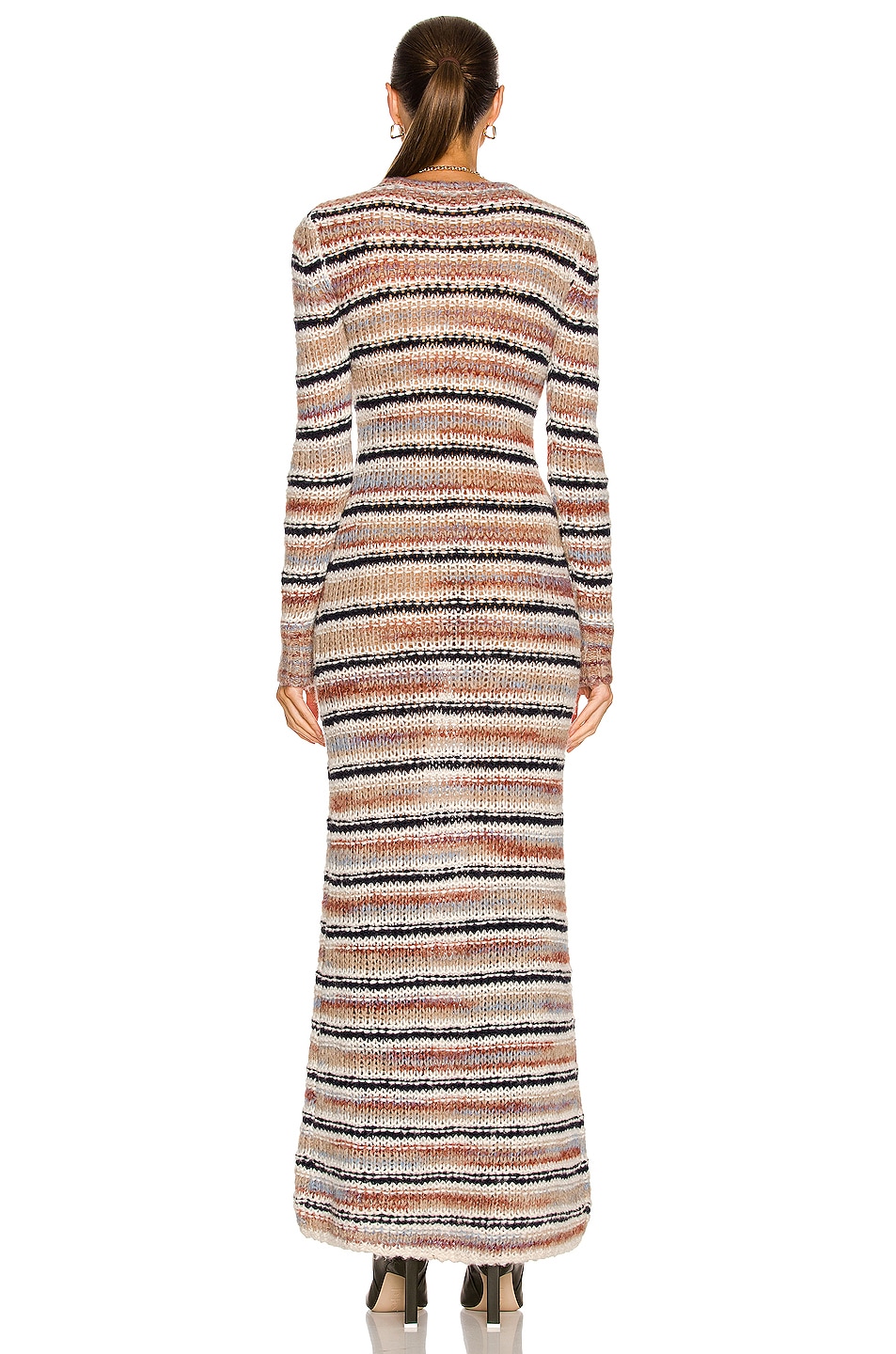 A.L.C. Josephine Dress in Navy, Piscine, & Rust Multi | FWRD