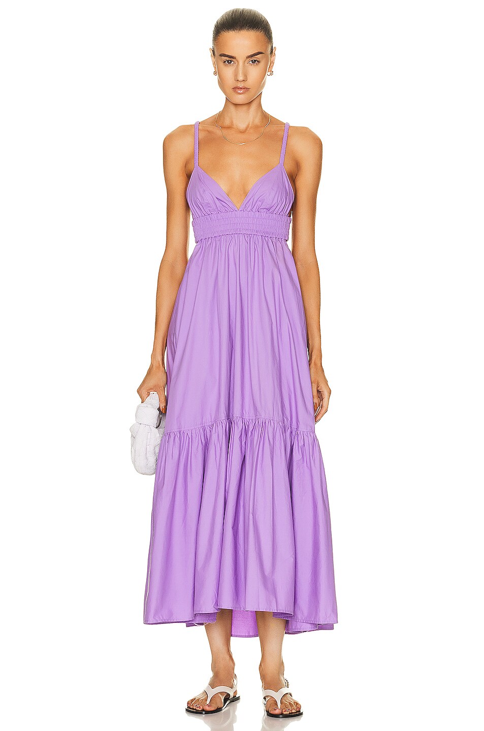 A.L.C. Rhodes Dress in Amethyst Orchid | FWRD
