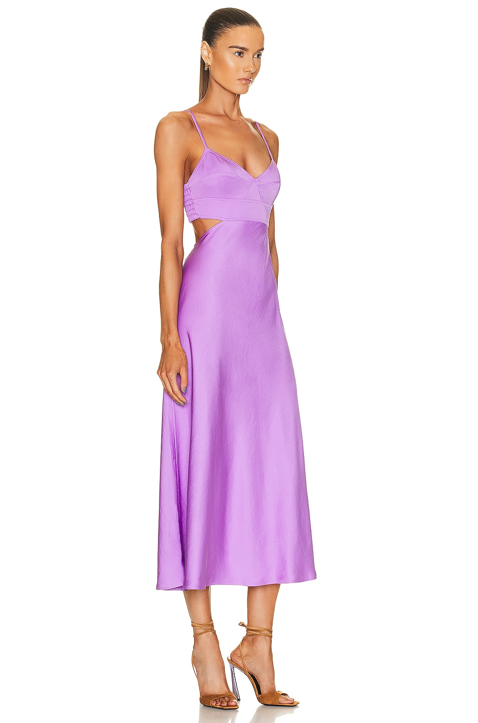 A.L.C. Blakely Dress in Amethyst Orchid | FWRD
