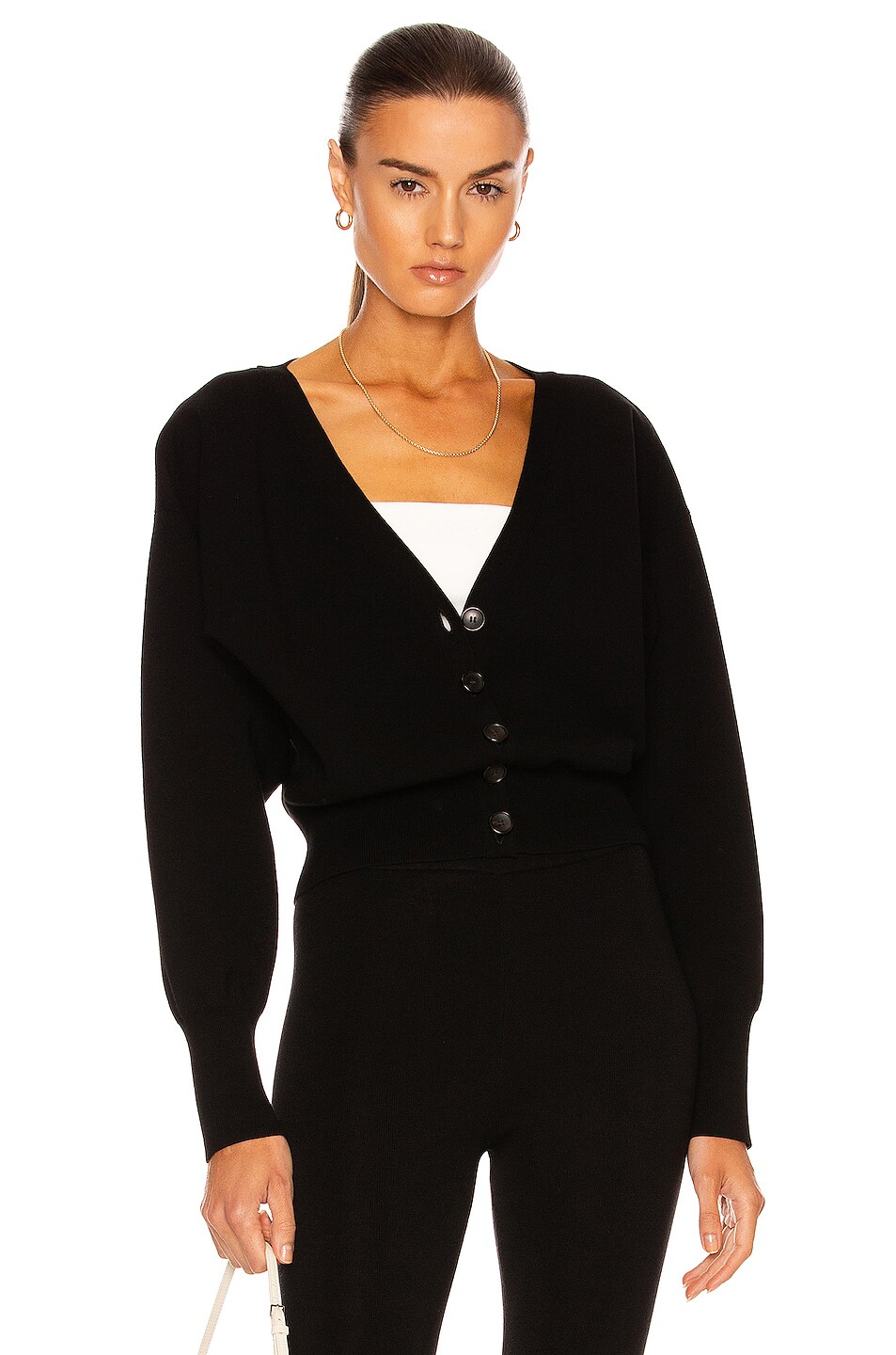 A.L.C. Peters II Cardigan in Black | FWRD