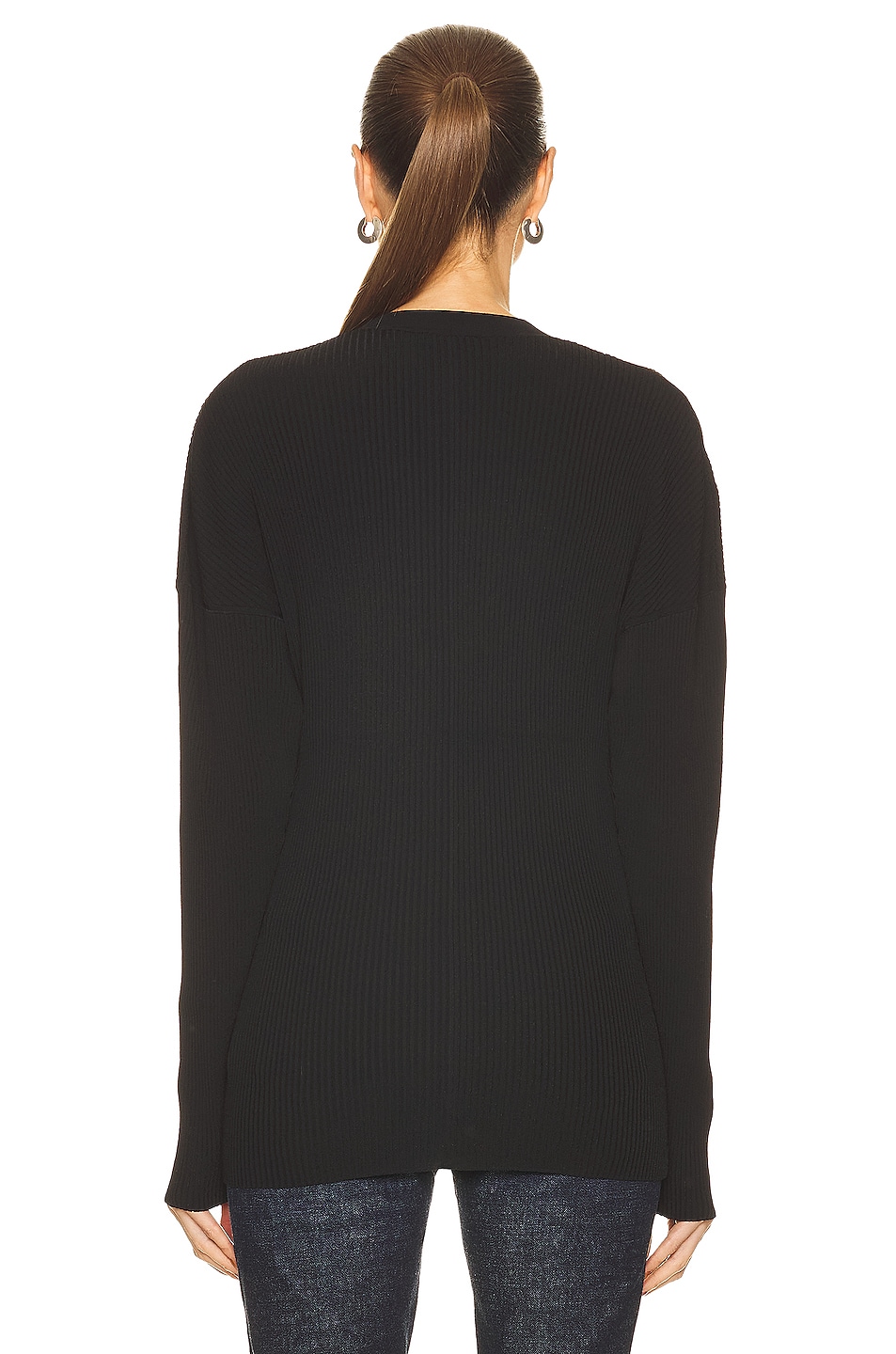 A.L.C. Ellen Cardigan in Black | FWRD