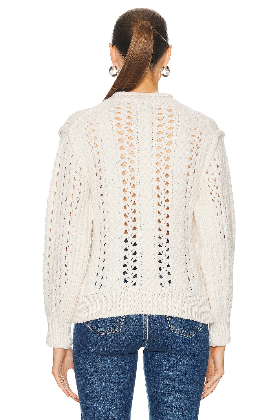 A.L.C. Chandler Sweater in Off White | FWRD