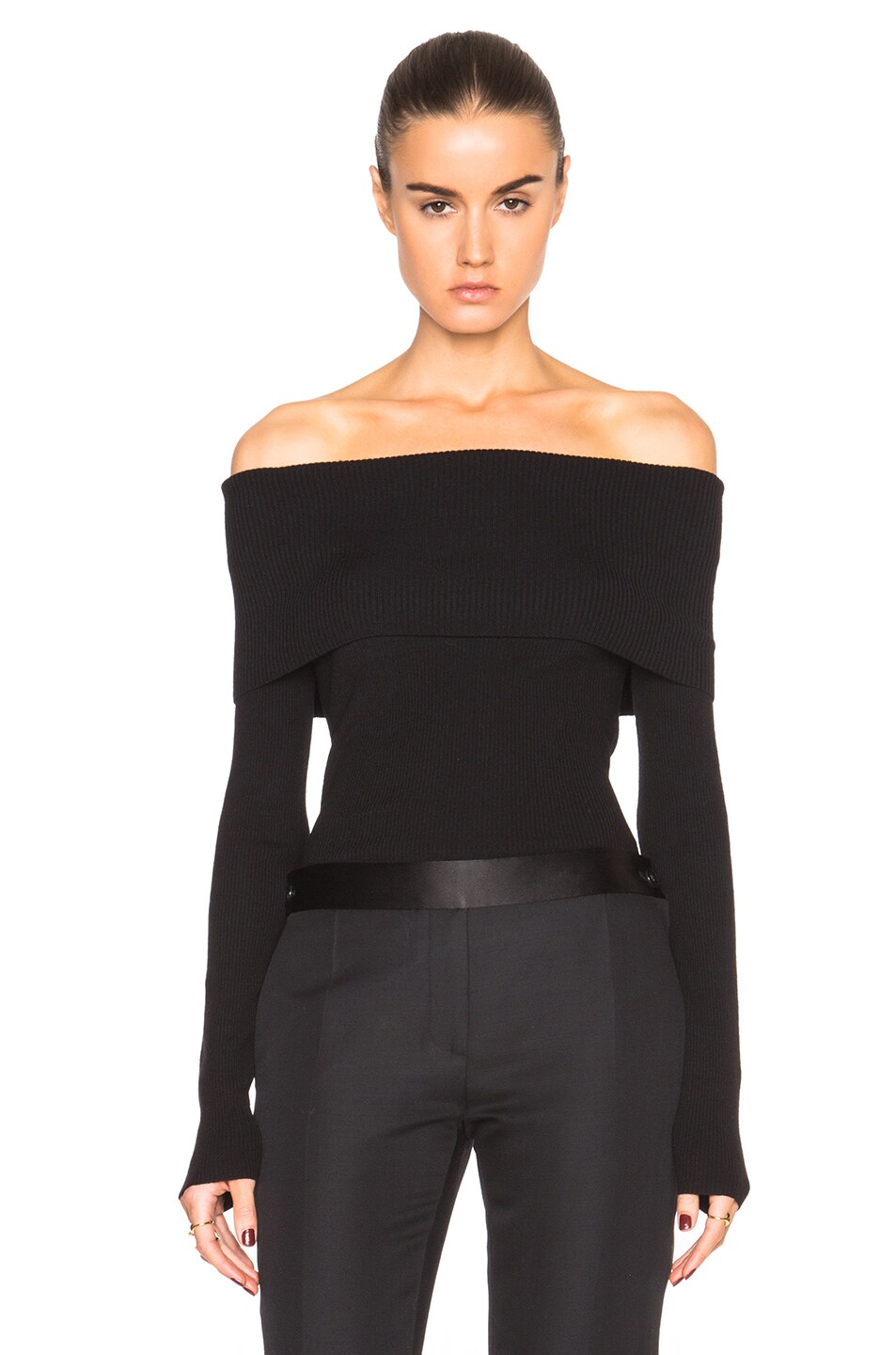 A.L.C. Monica Sweater in Black | FWRD