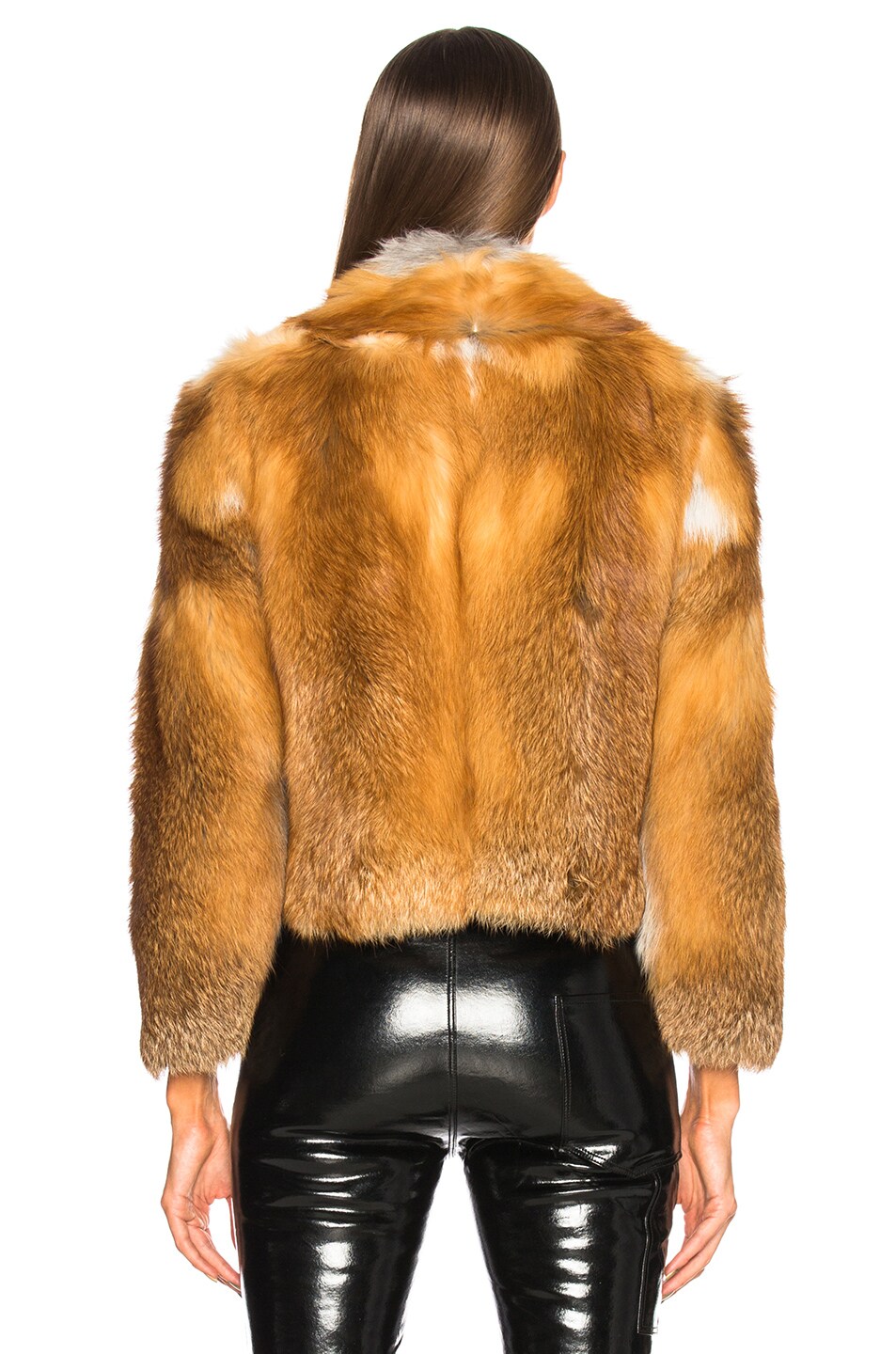 A.L.C. Lex Fur Coat in Yellow Fox | FWRD