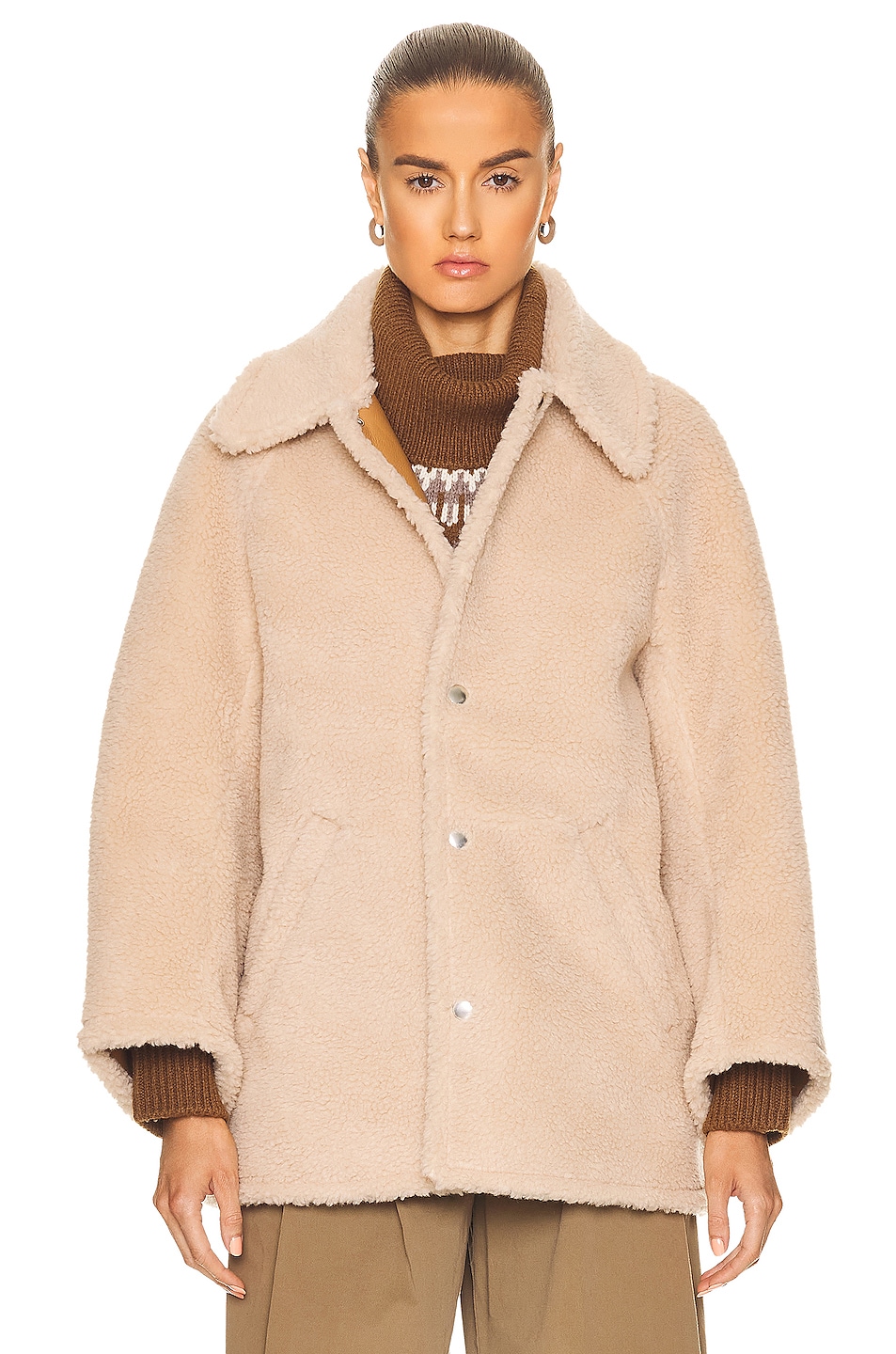 A.L.C. Lincoln Coat in Pecan | FWRD