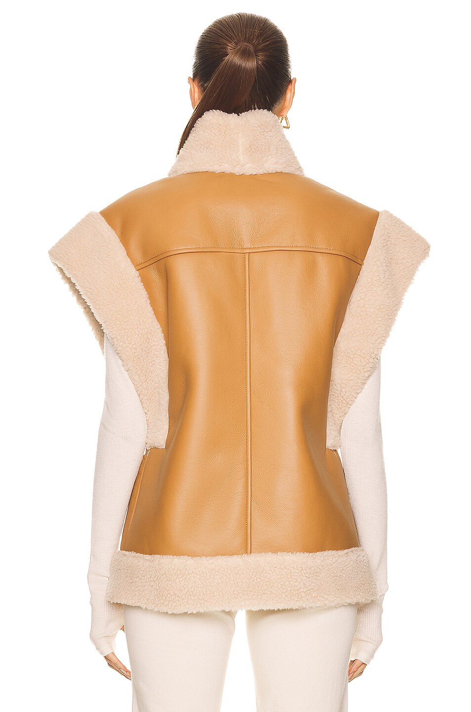 A.L.C. Sutton Vest in Pecan | FWRD