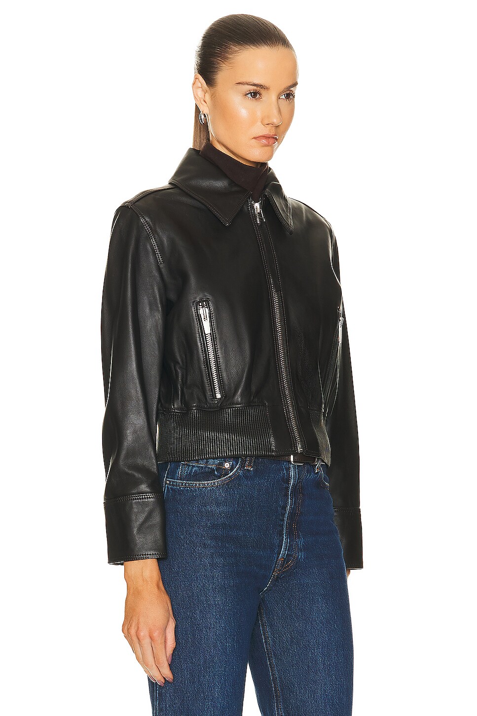 A.L.C. Harlow Jacket in Ganache | FWRD