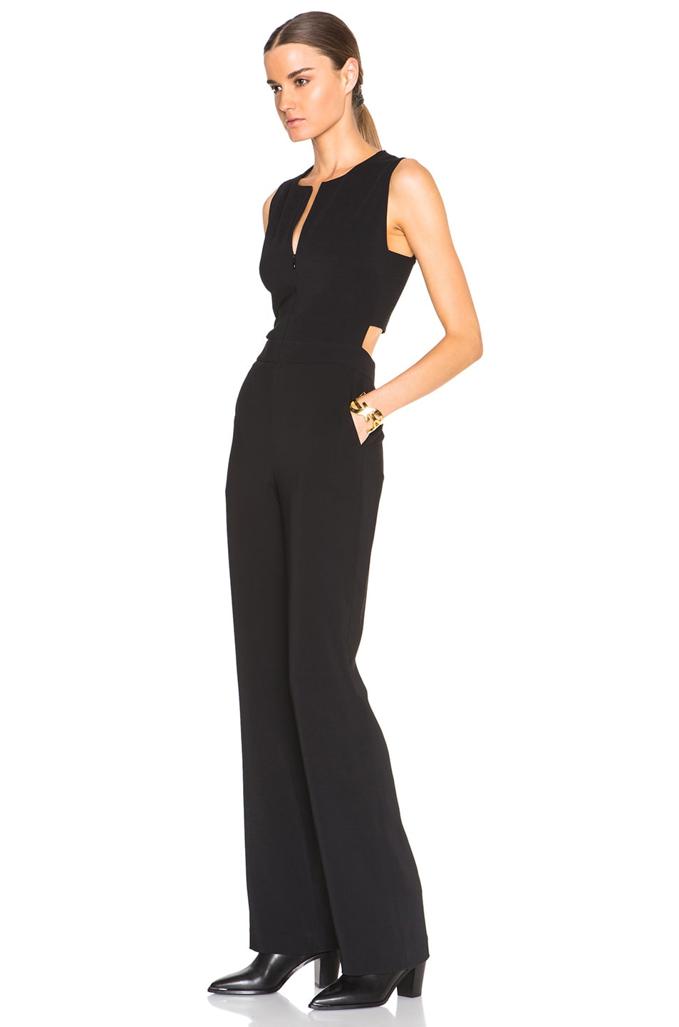 A.L.C. Andrea Jumpsuit in Black | FWRD