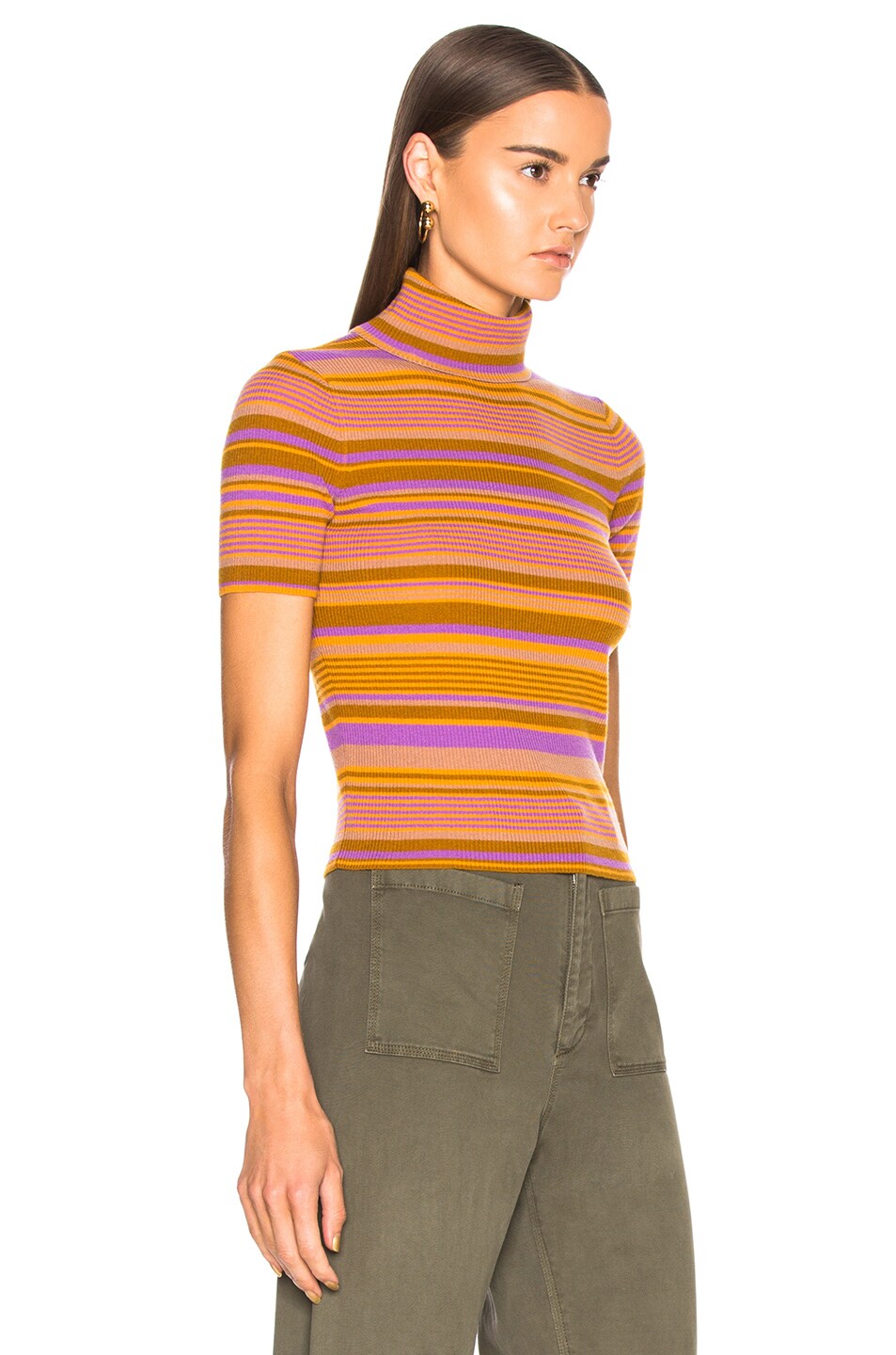 A.L.C. Dominico Top in Amber, Marigold & Lilac | FWRD