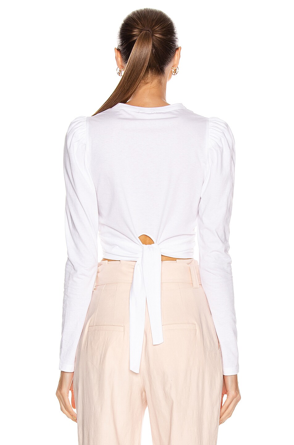 A.L.C. Mandy Tee in White | FWRD
