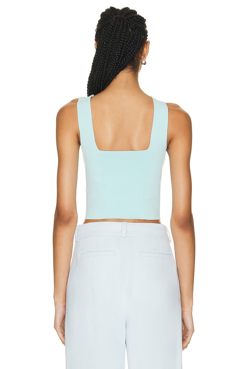 A.L.C. Jordana Top in Turquoise | FWRD