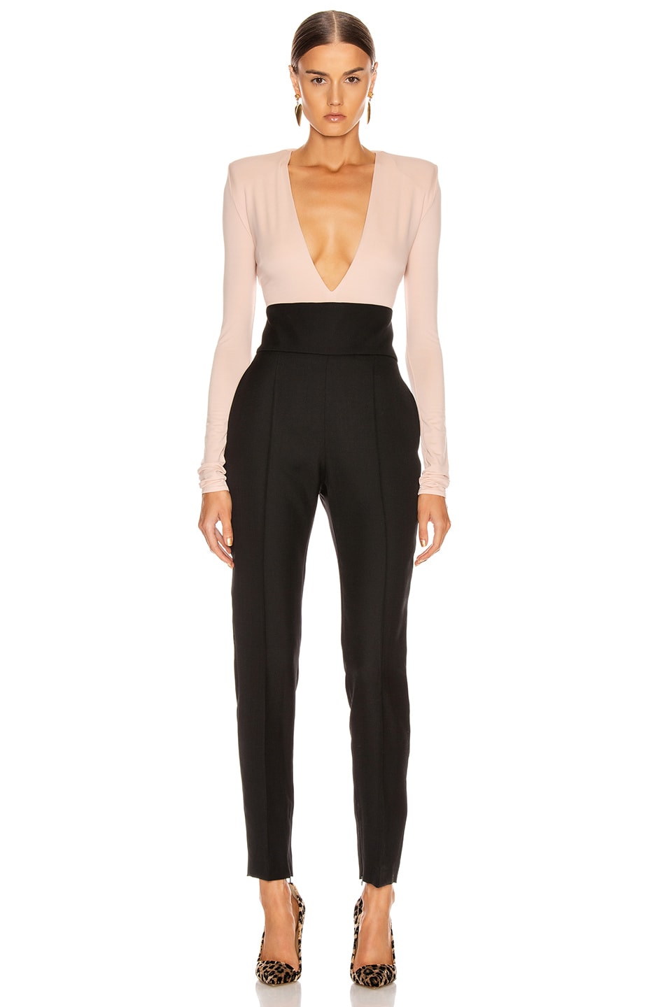 Alexandre Vauthier Grain De Poudre Pant in Black | FWRD