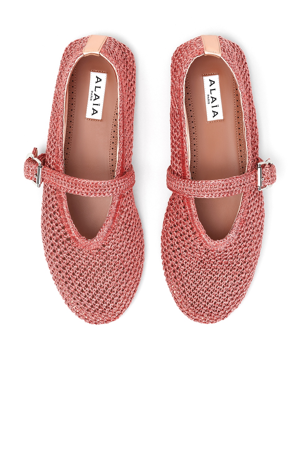 ALAÏA Ballet Flat in Corail | FWRD