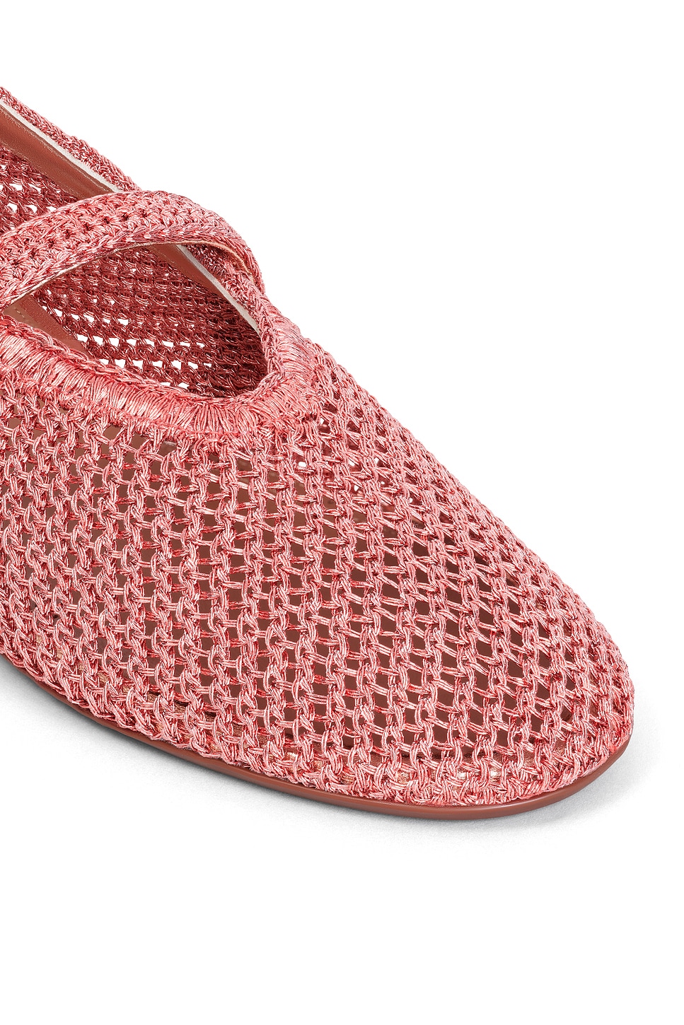 ALAÏA Ballet Flat in Corail | FWRD
