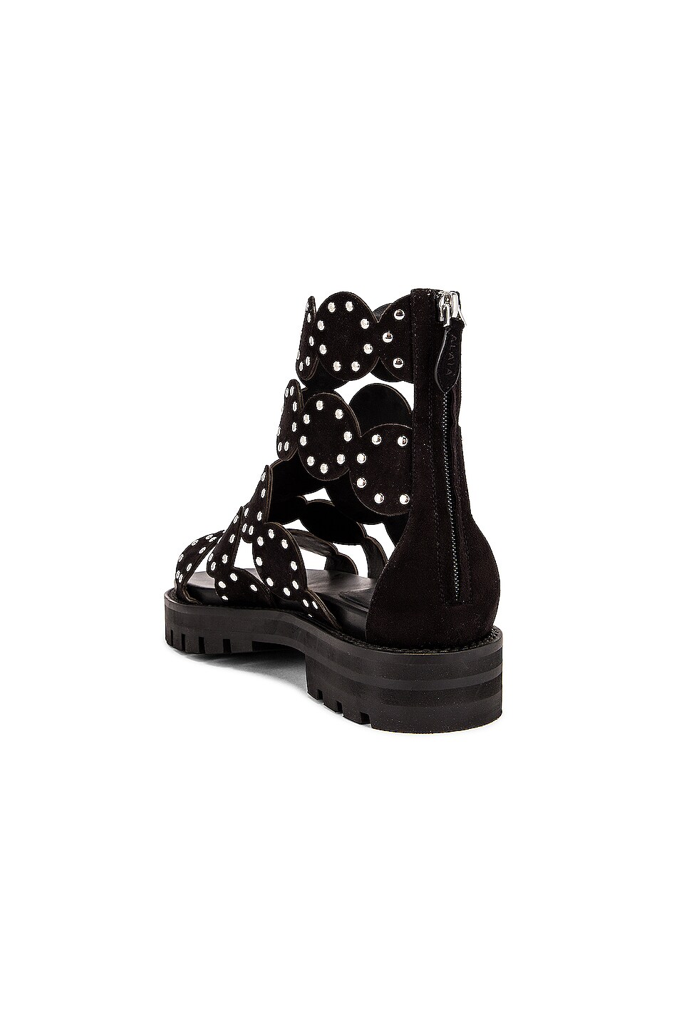 ALAÏA Cage Sandals in Noir | FWRD