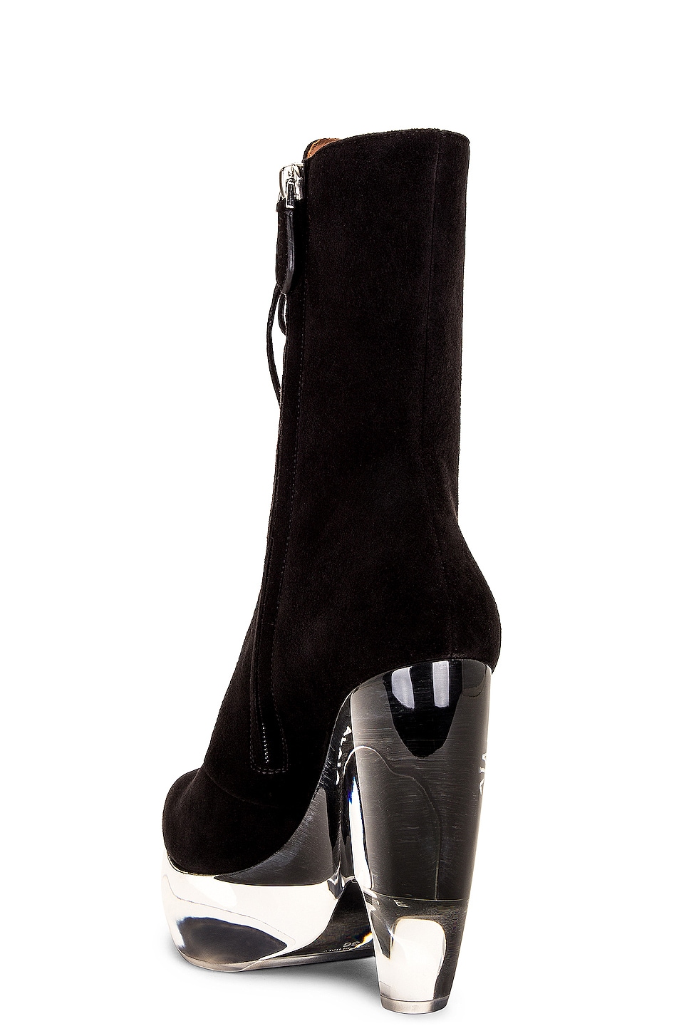 ALAÏA Plexi Boot in Noir | FWRD