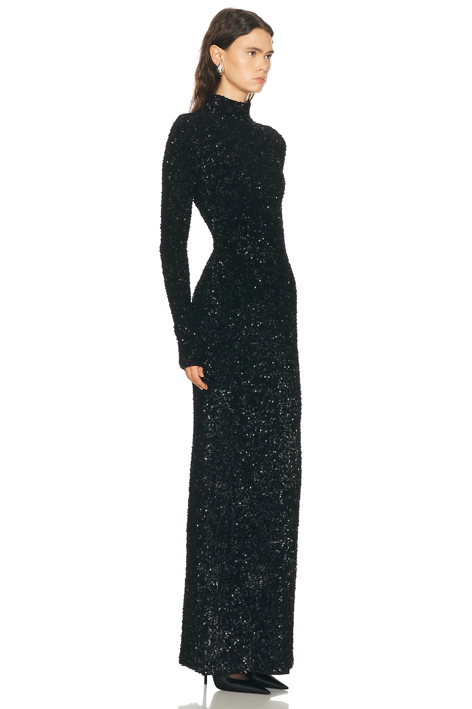 Adam Lippes Samadhi Dress in Black | FWRD