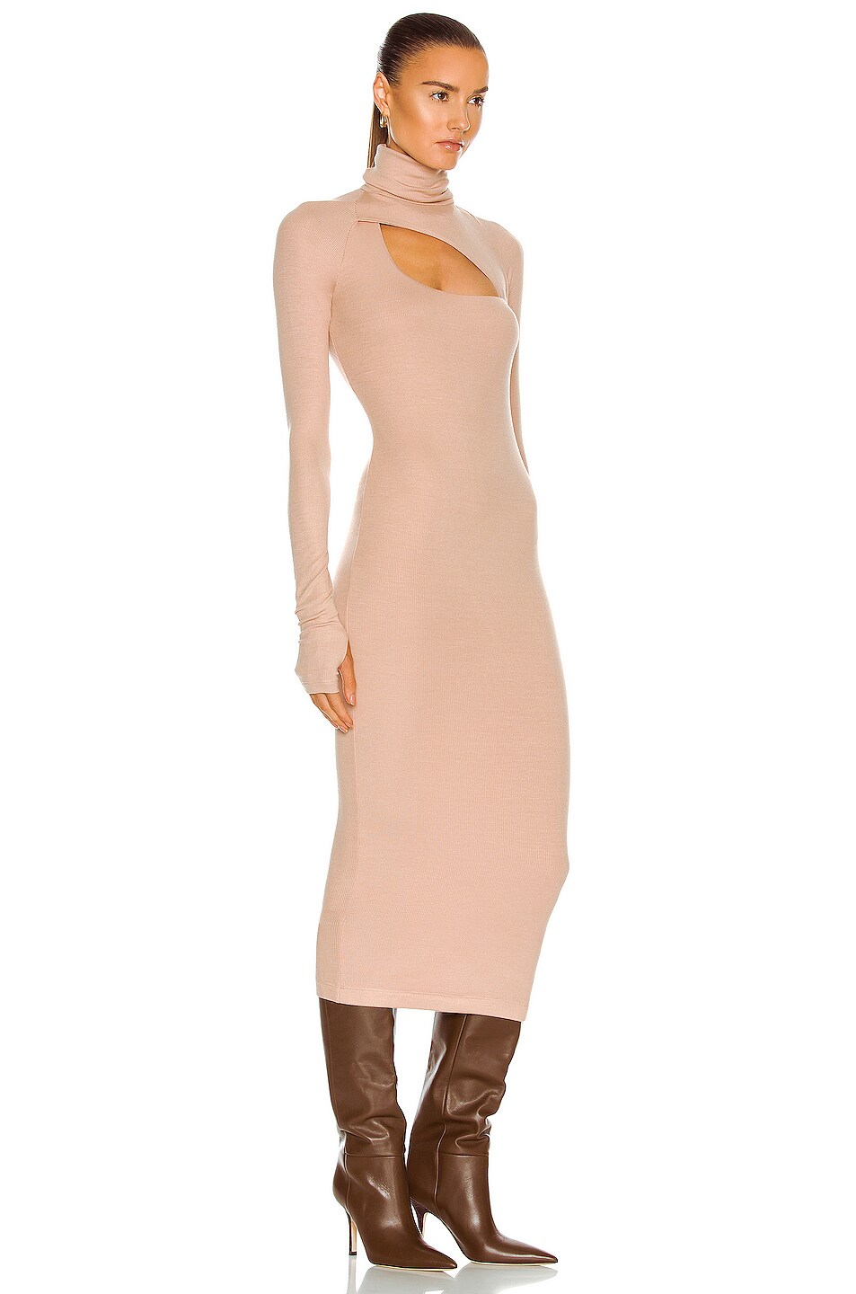 ALIX NYC Clarkson Dress in Fawn | FWRD