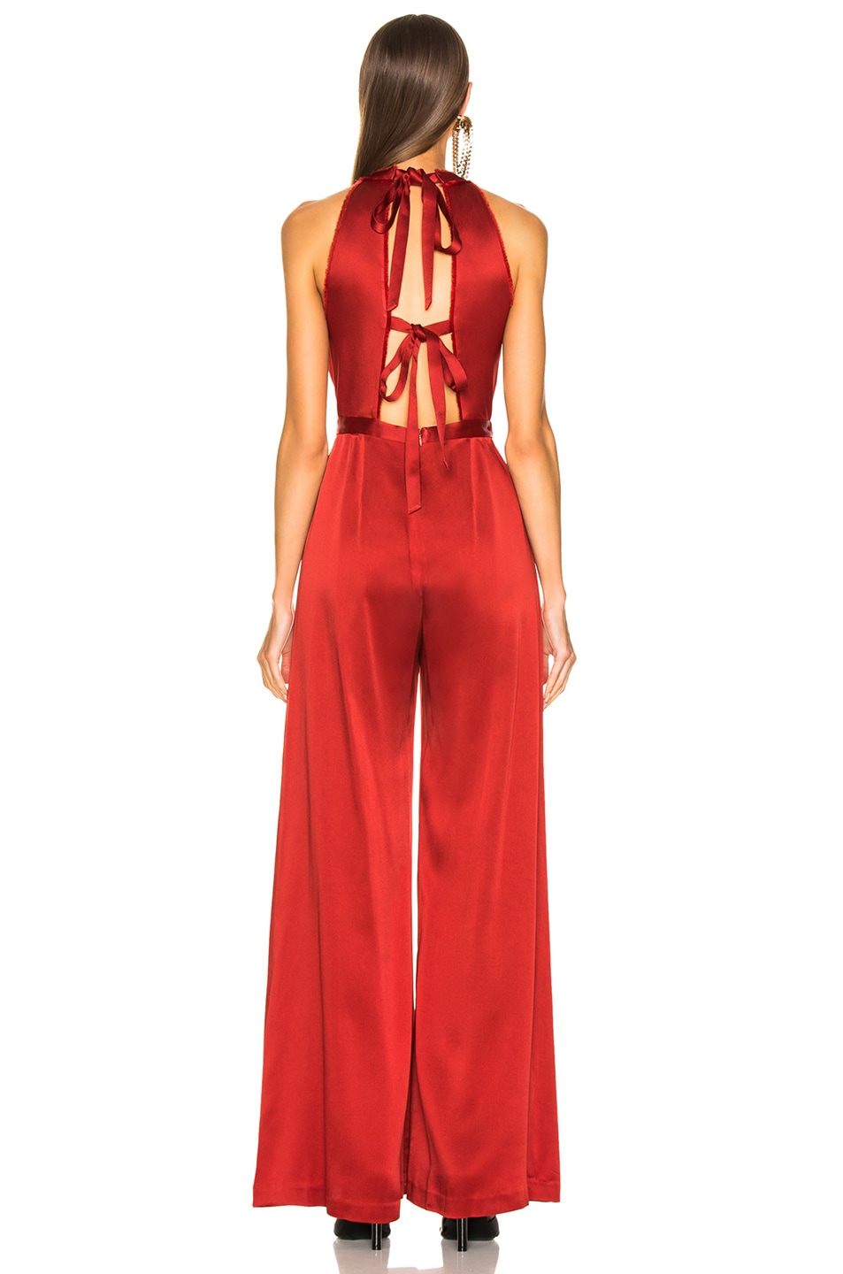 Alexis Sanaya Jumpsuit in Rust | FWRD