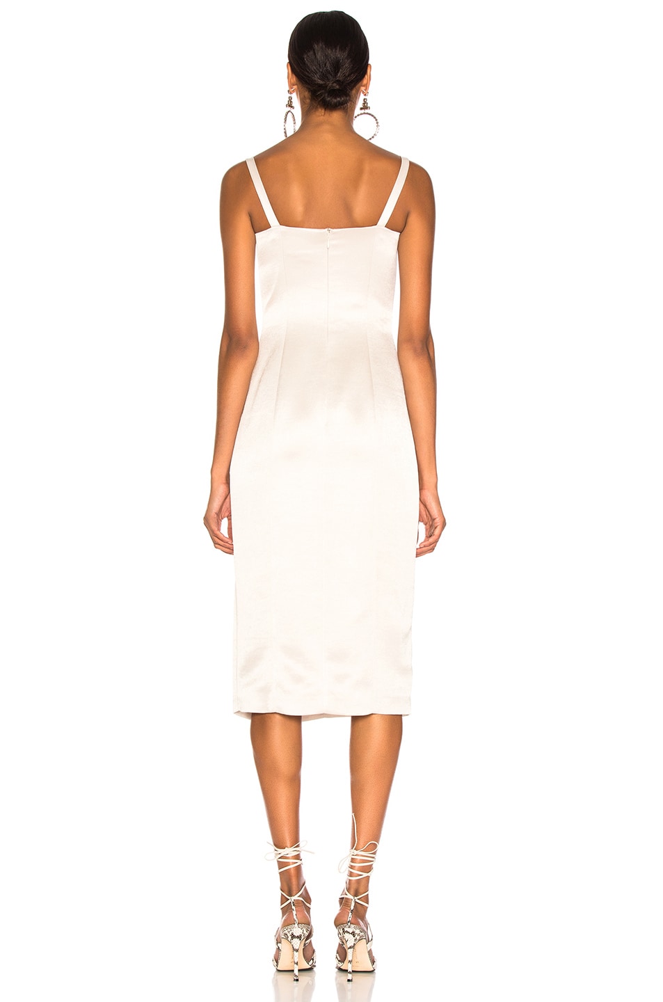 Alexis Yates Dress in Alabaster | FWRD