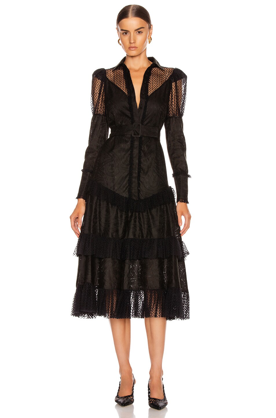Alexis Evarra Dress in Black | FWRD