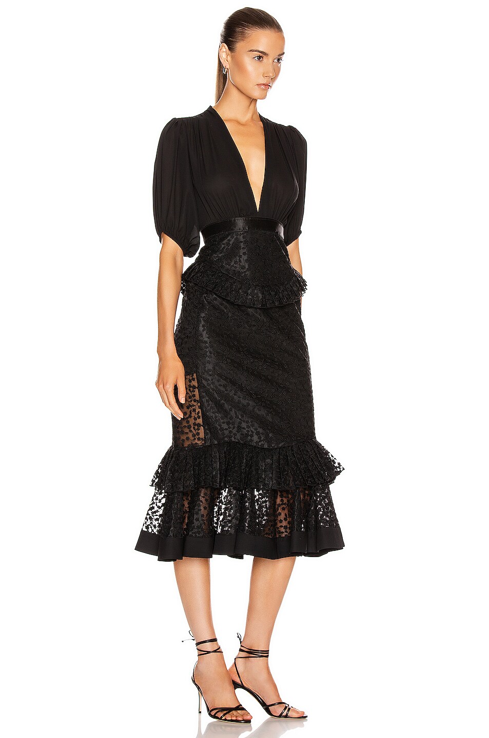 Alexis Dilarra Dress in Black | FWRD