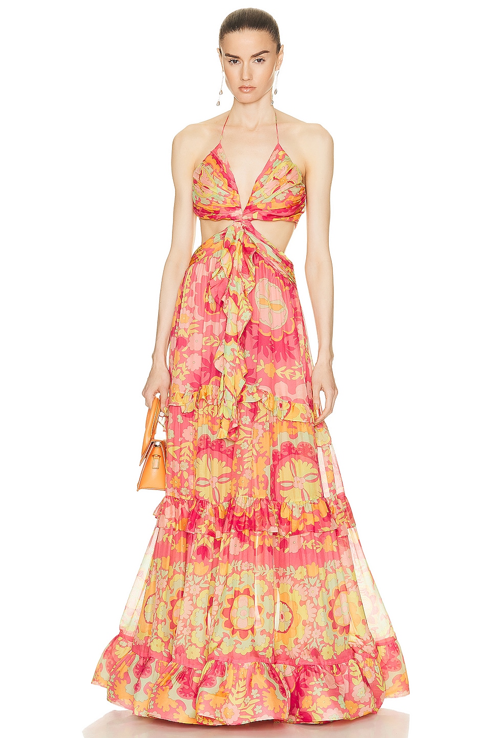 Alexis Freya Dress in Camellia Rose | FWRD