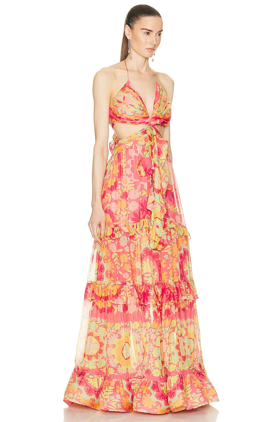 Alexis Freya Dress in Camellia Rose | FWRD