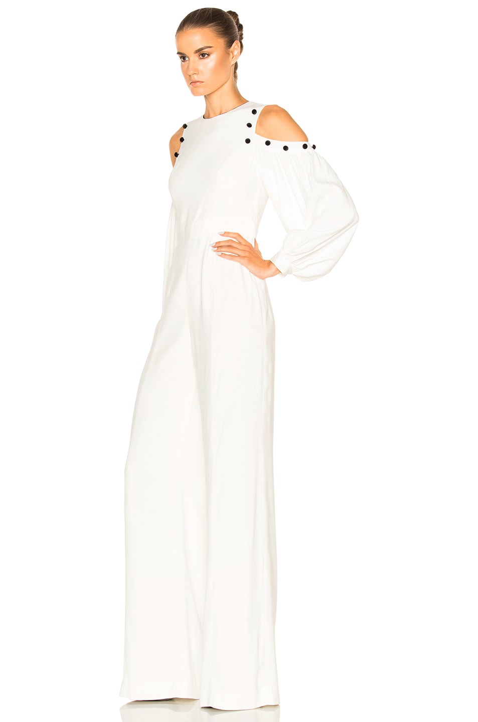 Alexis Easton Jumpsuit in White | FWRD