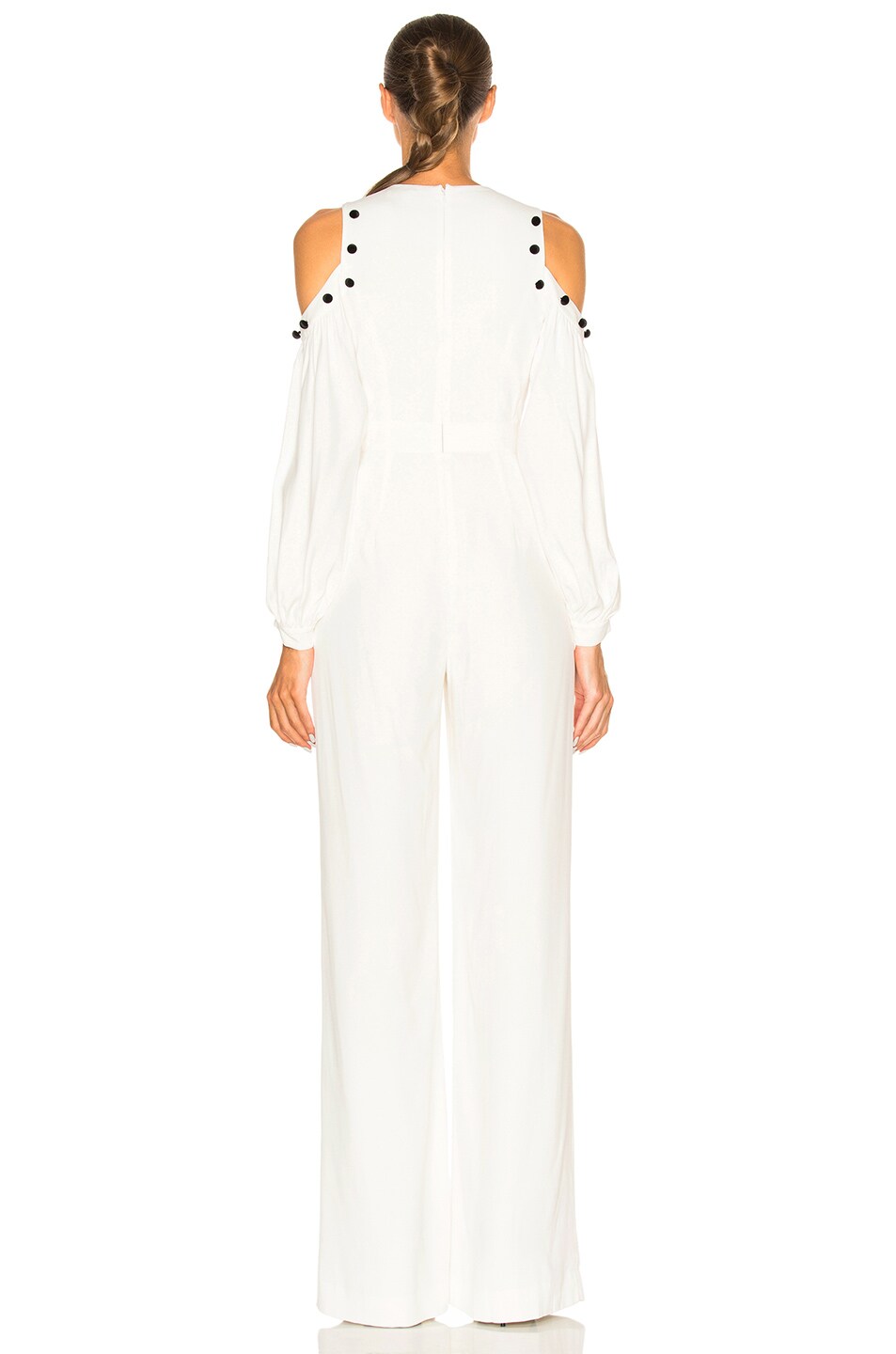 Alexis Easton Jumpsuit in White | FWRD