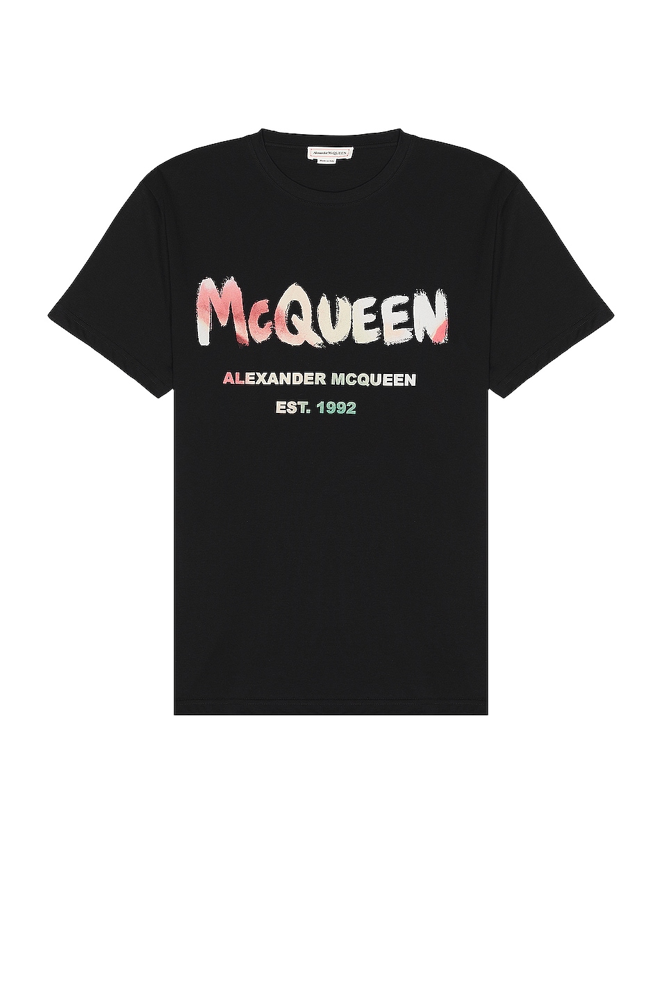 Alexander McQueen T-shirt in Black | FWRD