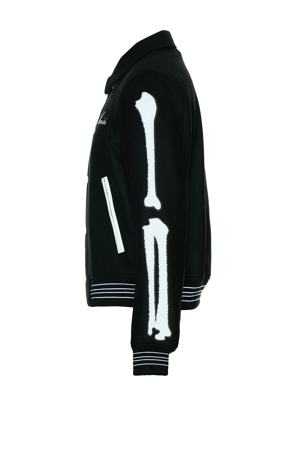 Amiri Bones Jacket in Black & White | FWRD