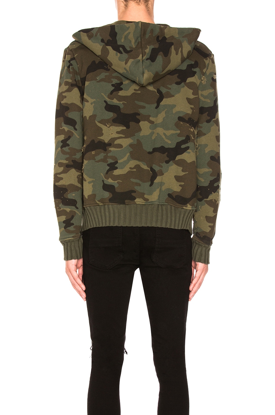 Amiri Shotgun Zip Hoodie in Camo | FWRD