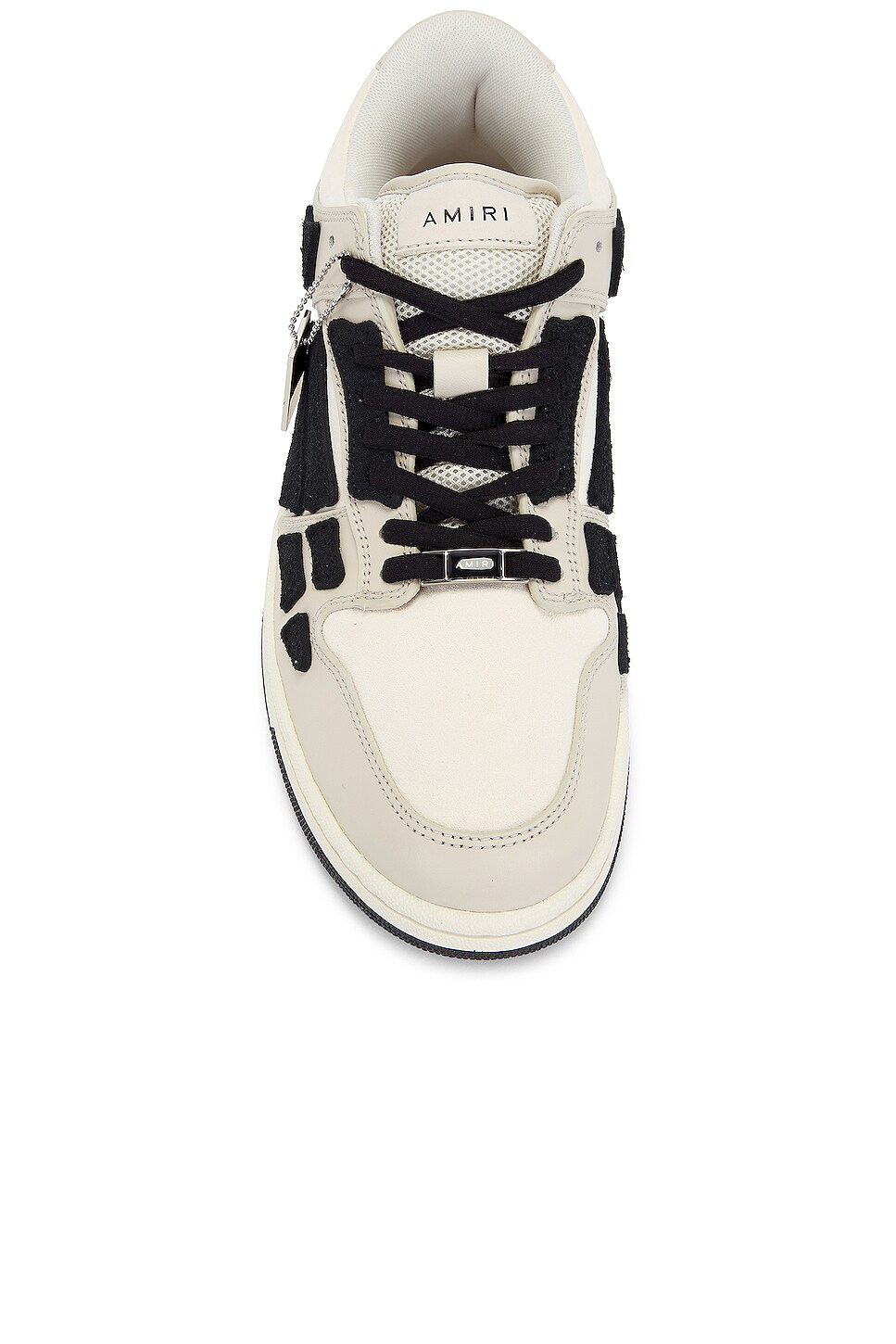 Amiri Chunky Skeleton Top Low Sneaker in Beige | FWRD