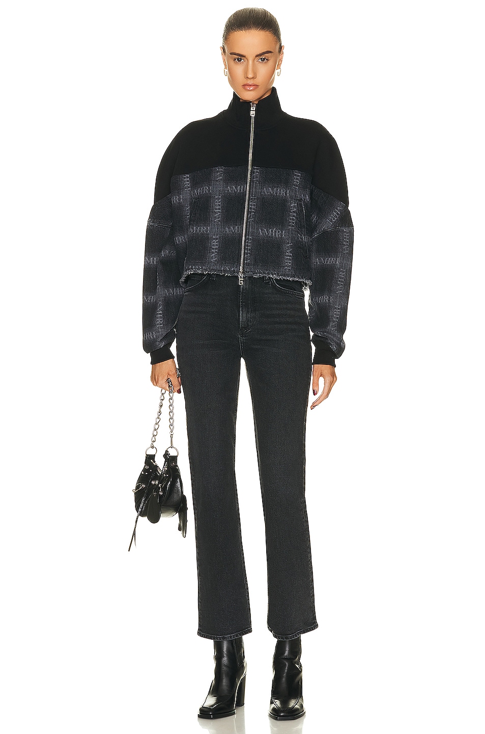 Amiri Track Jacket in Black | FWRD