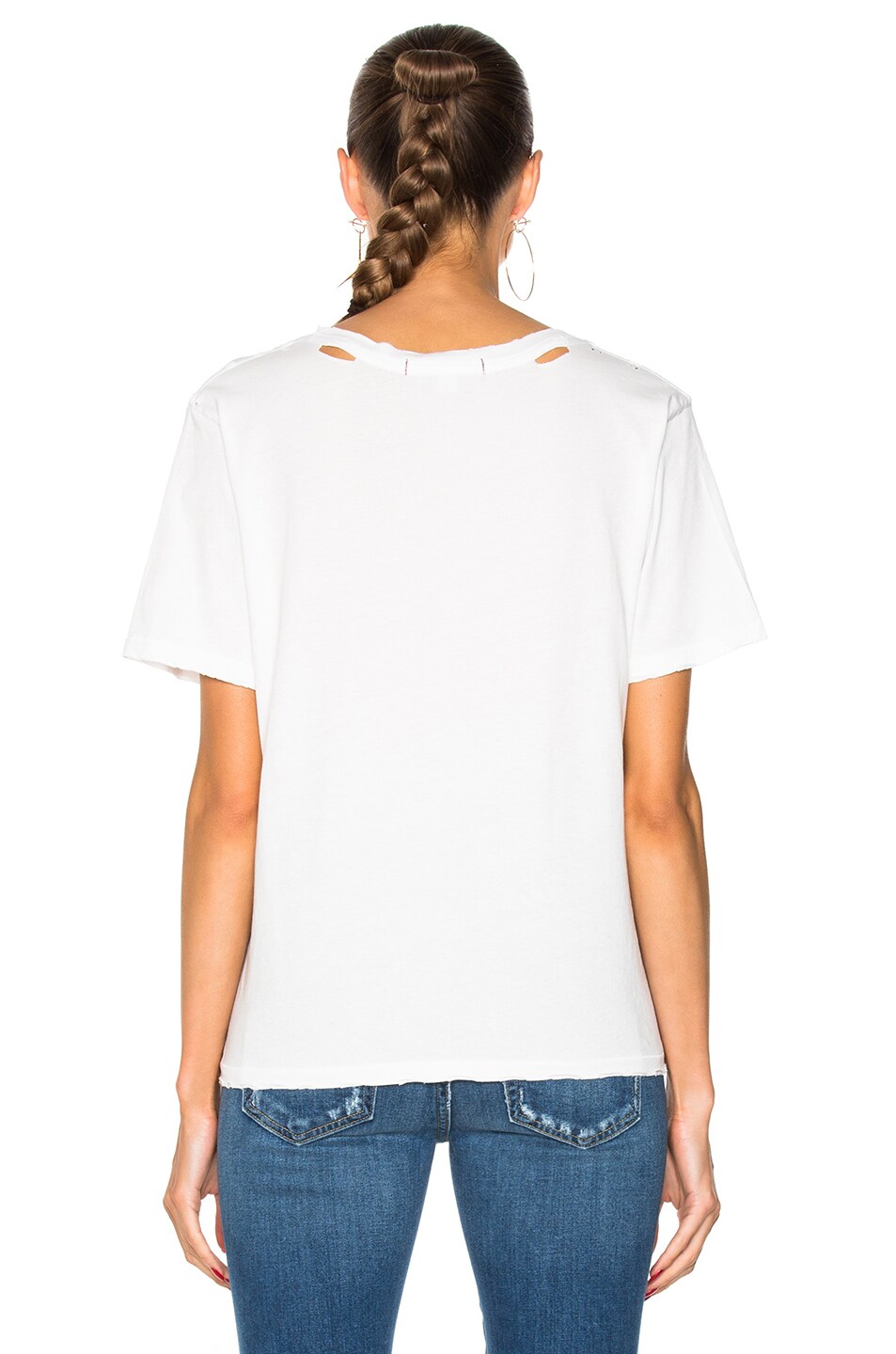 AMO Babes Unite Tee in Vintage White | FWRD