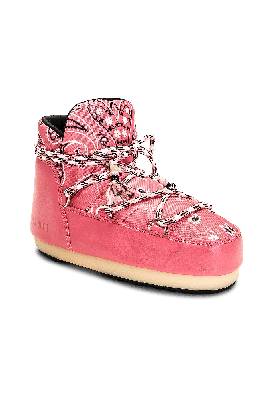 ALANUI Full Moon Bandana Moon Boot in Pink Multi | FWRD
